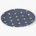 BLUE STAR Paper Plates BEALEADER | Zazzle