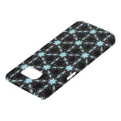 Blue star pattern android phone case | Zazzle