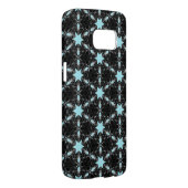 Blue star pattern android phone case | Zazzle