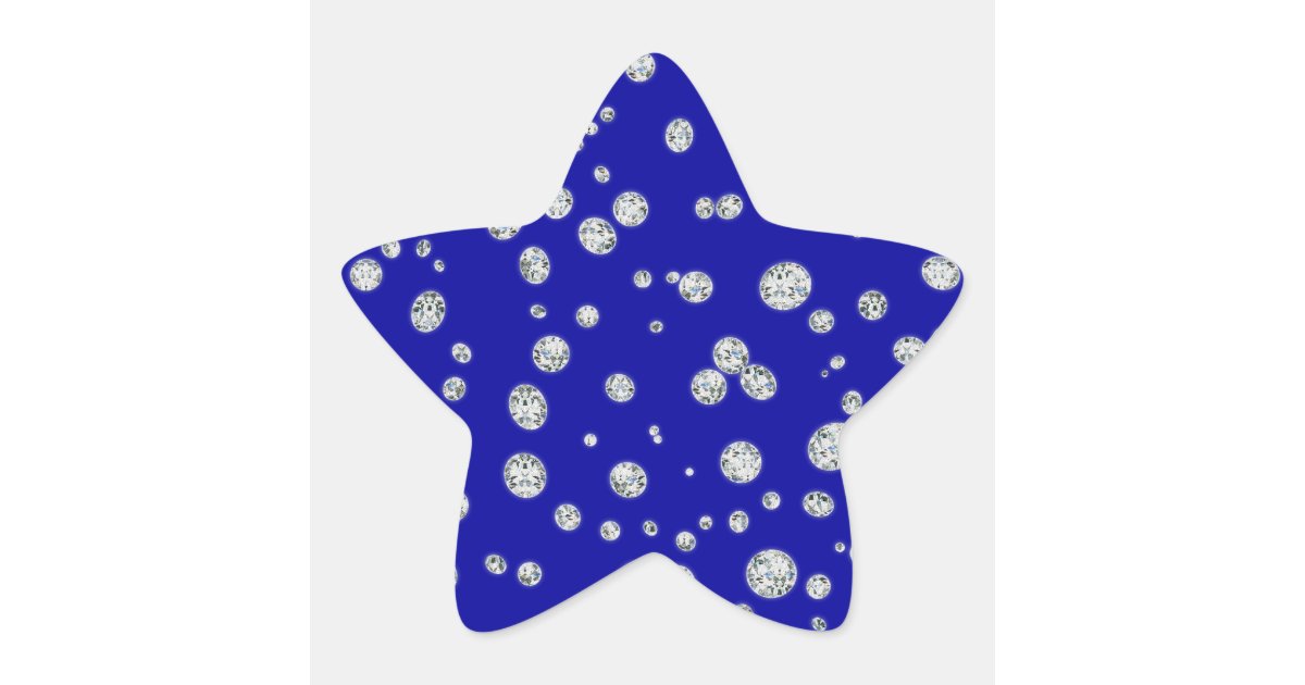 Blue Star Sticker | Zazzle