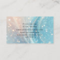 blue Subtle gentle glitter background Business Card | Zazzle