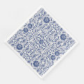 Blue Talavera Tile Spanish Style Fiesta Paper Dinner Napkins | Zazzle
