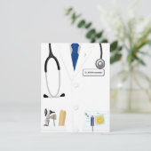 Blue Tie New Doctor Announcement | Zazzle