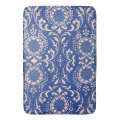 Blue Toile Bathroom Rug! Bath Mat | Zazzle