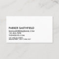 Blue Topography Pattern Business Card | Zazzle