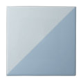 Blue Two Tone Triangle Design Ceramic Tile | Zazzle