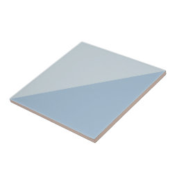 Blue Two Tone Triangle Design Ceramic Tile | Zazzle