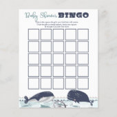 Blue Under the Sea Ocean Theme Baby Shower Bingo I | Zazzle