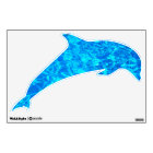 Blue Swimming Pool Pattern Dolphin Wall Sticker | Zazzle.com