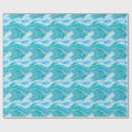 Blue Water Ocean Sea Waves Wrapping Paper | Zazzle