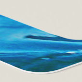 Blue water wave license plate frame | Zazzle