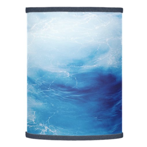 Blue Water Waves in Ocean Lamp Shade | Zazzle