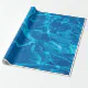 Blue water wrapping paper | Zazzle