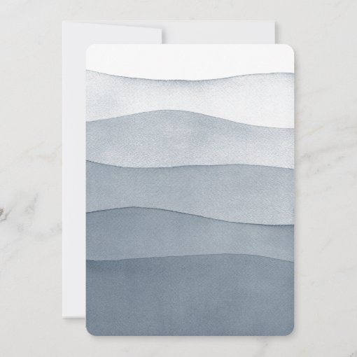 Blue Watercolor Pool Party Birthday Invitation | Zazzle