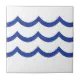 BLUE WAVE CERAMIC TILE | Zazzle