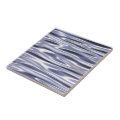 Blue waves tile | Zazzle