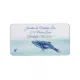 Blue Whale and Jellyfish Ocean Beach Address Label | Zazzle