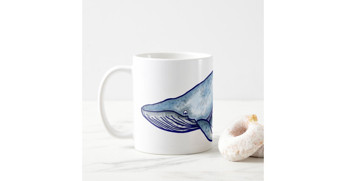 Blue Whale Coffee Mug | Zazzle