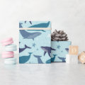 Blue Whale Wrapping Paper | Zazzle