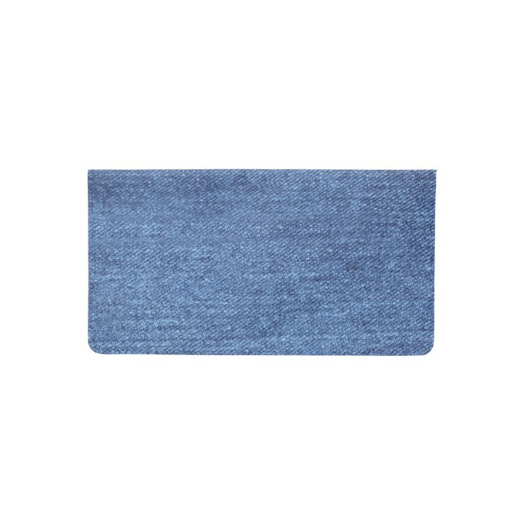 Blue White Denim Texture Look Image Checkbook Cover | Zazzle