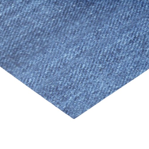 Blue White Denim Texture Look Image Tissue Paper | Zazzle
