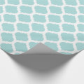 Blue & White Moroccan Pattern Wrapping Paper | Zazzle