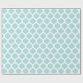 Blue & White Moroccan Pattern Wrapping Paper | Zazzle