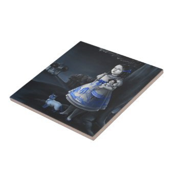 Blue Willow Ceramic Tile | Zazzle