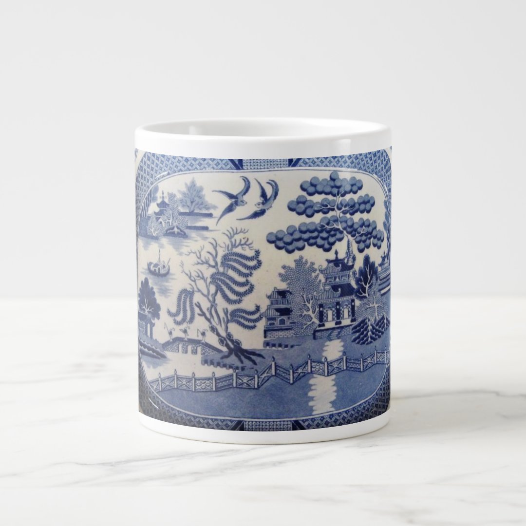 Blue Willow Large Mug | Zazzle