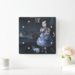 Blue Willow Wall Clock | Zazzle