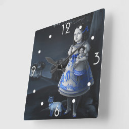Blue Willow Wall Clock | Zazzle