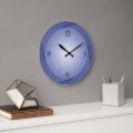 Blue with Light Blue Centre> Kitchen Clocks | Zazzle