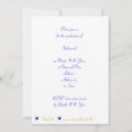 Blue & Yellow Graduation Cap & Tassel Invitations | Zazzle