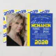 Blue & Yellow Graduation Photo Invitation | Zazzle