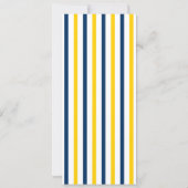 Blue & Yellow Sports Themed Ticket Birthday Party Invitation | Zazzle