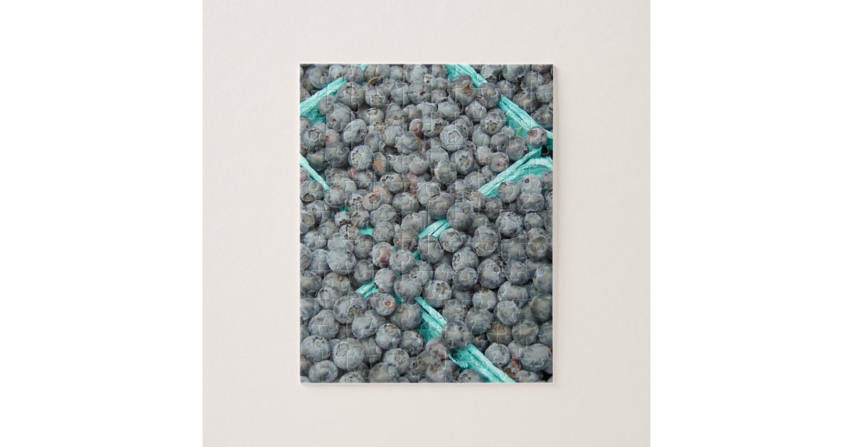Blueberries Jigsaw Puzzle | Zazzle