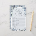 Blueberry Baby Shower Wishes for Baby Card | Zazzle