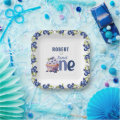 Blueberry Berry First 1st Birthday Paper Plates | Zazzle