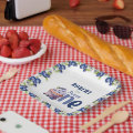Blueberry Berry First 1st Birthday Paper Plates | Zazzle