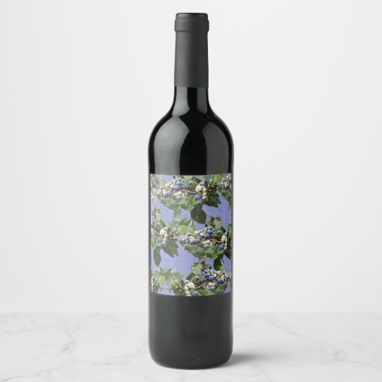 Blueberry wine labels | Zazzle.com