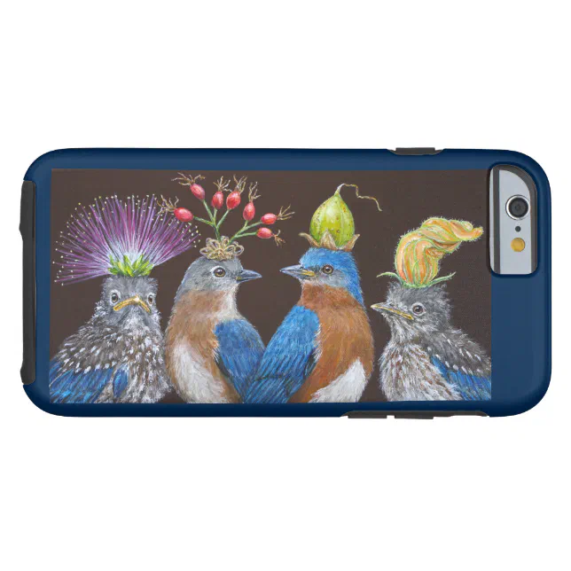 bluebird family iPhone 6/6s tough case | Zazzle