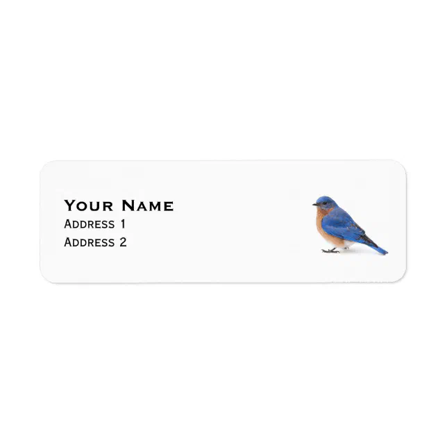 Bluebird Label | Zazzle
