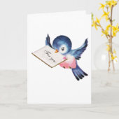 Bluebird of Happiness Graduation Card | Zazzle
