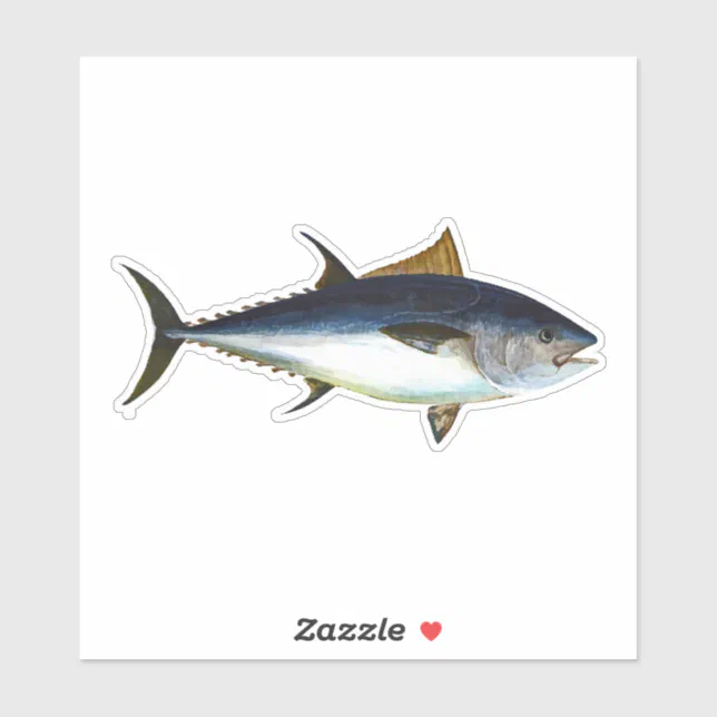 Bluefin Tuna Sticker | Zazzle