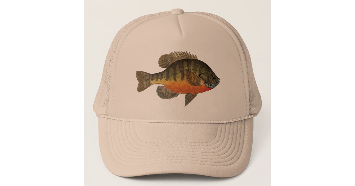 Bluegill Bream Trucker Hat | Zazzle