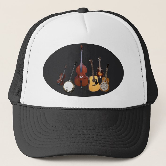 BLUEGRASS INSTRUMENTS-HAT TRUCKER HAT | Zazzle.com