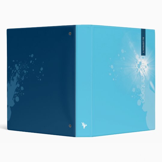 Blueprint 3 Ring Binder | Zazzle.com
