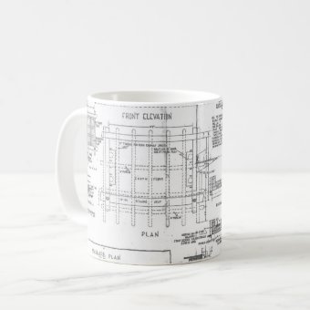 Blueprints Coffee Mug | Zazzle