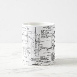 Blueprints Coffee Mug | Zazzle