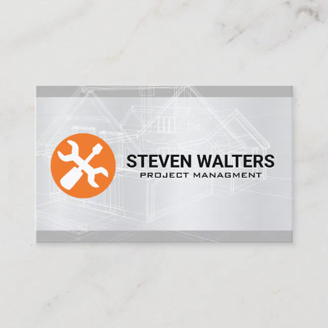 Blueprints | Hardware Tools Business Card | Zazzle